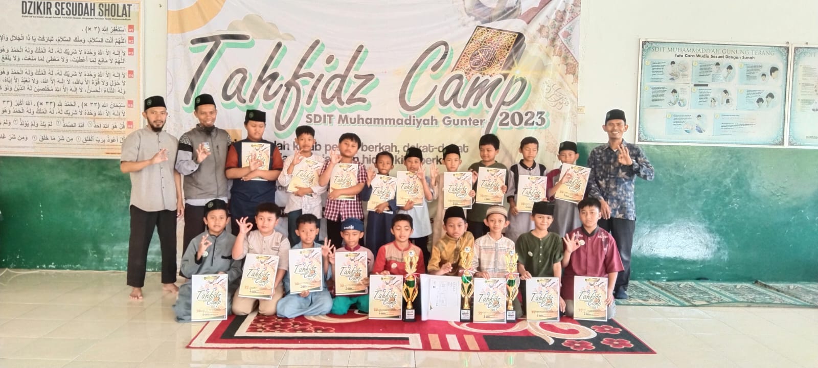 Bongkar Post – Sebanyak 43 Siswa SDIT Muhammadiyah Gunter Lulus Program Tahfidz Camp – Bongkar Post